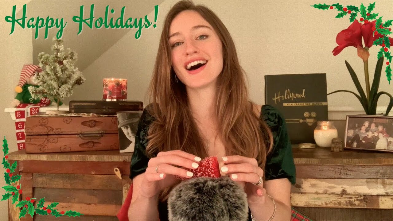 ASMR | Singing you relaxing Christmas carols 🎶🎄 ️ - YouTube