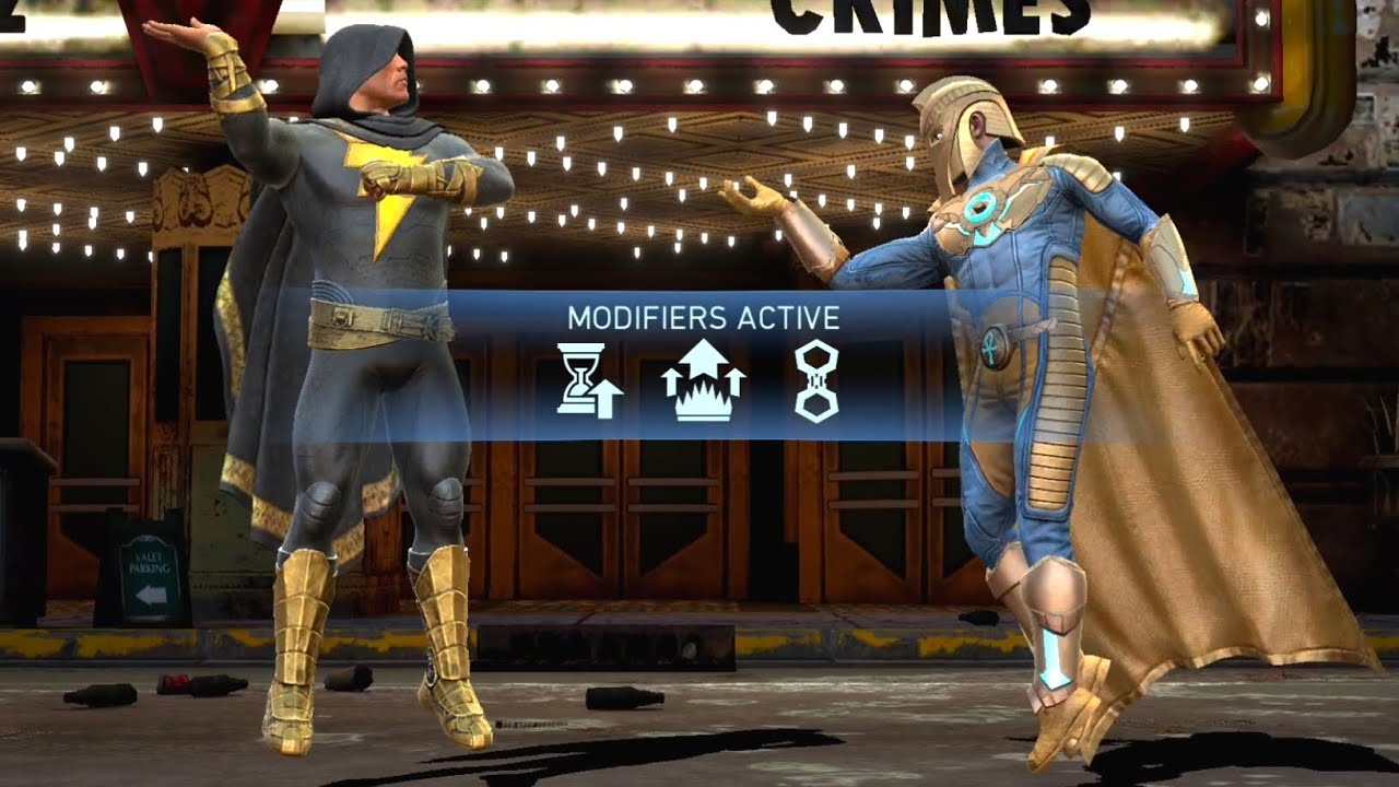 Dark Nights: IV | Boss Doctor Fate | Solo Raid Injustice 2 Mobile - YouTube