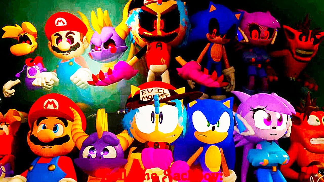 ВСЕ EXE ПЕРСОНАЖИ В 3D ИГРЕ PS ! - The EXE Nightmare Saga [Dreams ...