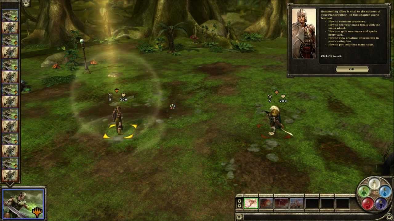 Magic The Gathering Tactics - Part 1: Tutorial - YouTube