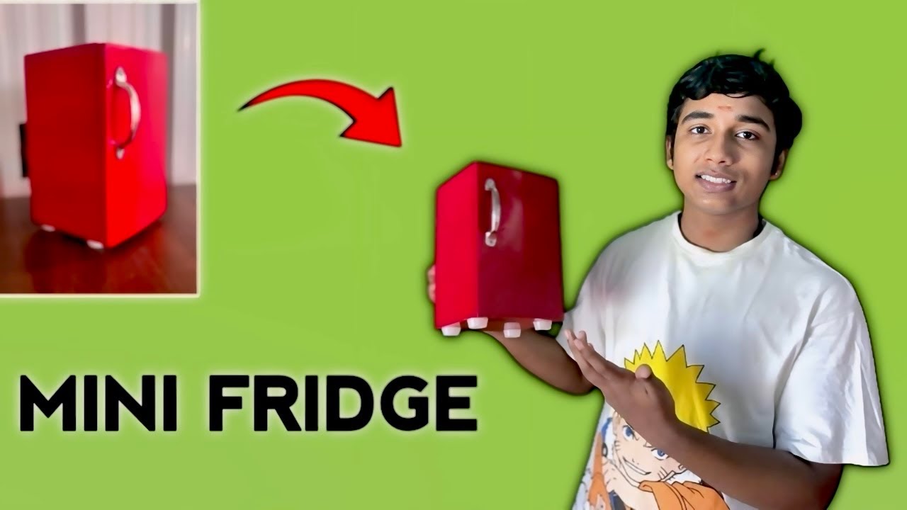 How To Make MINI FRIDGE easily at home || Low cost DIY - YouTube
