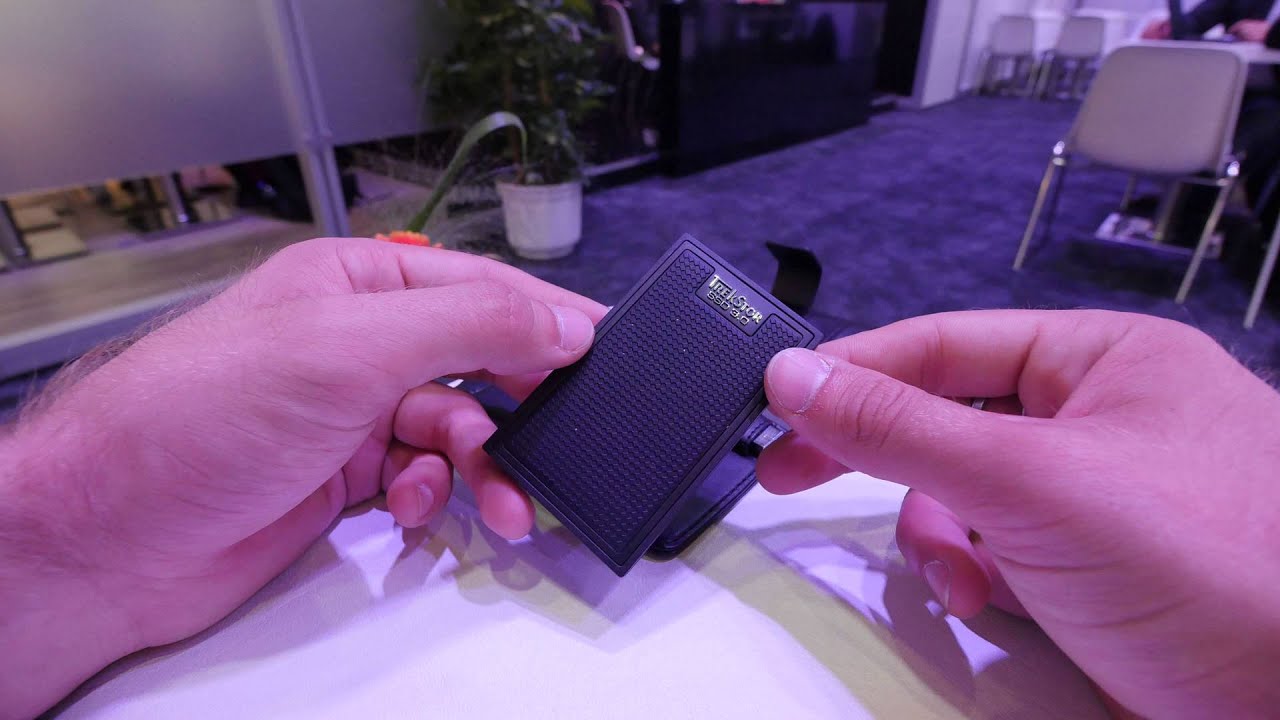 TrekStor DataStation Picco SSD erster Eindruck [4K UHD] - YouTube