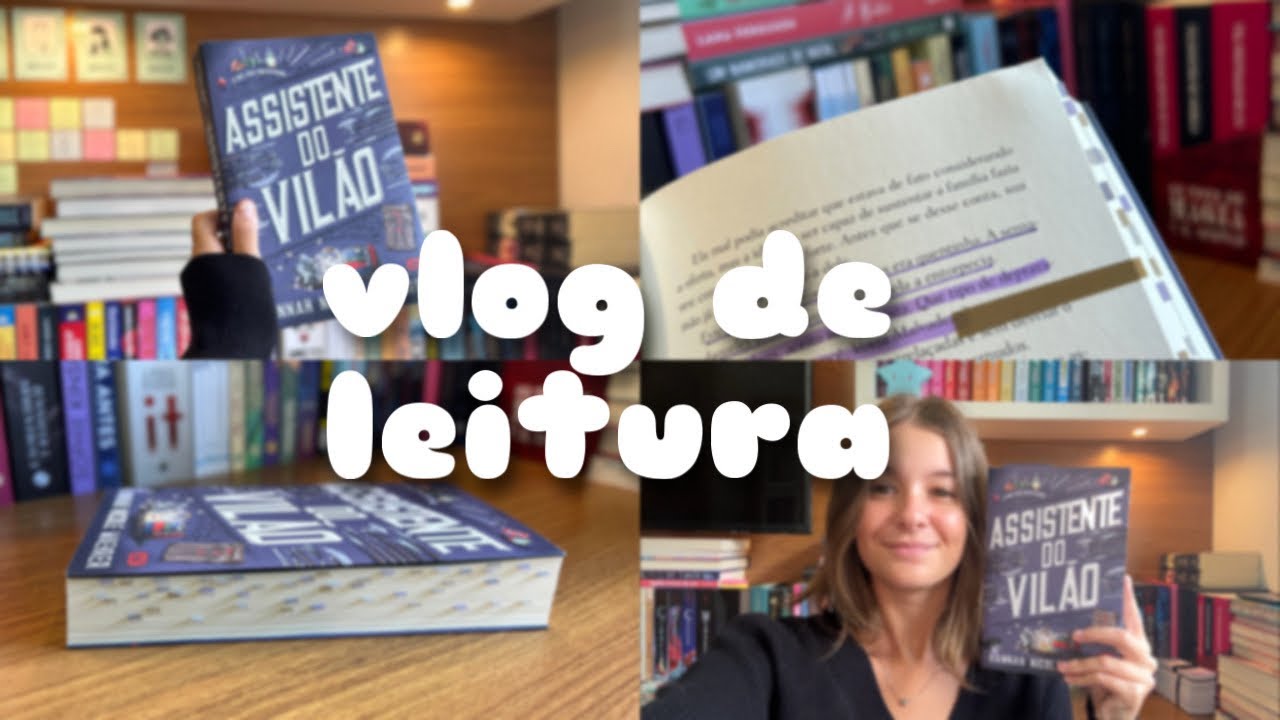 VLOG DE LEITURA DE “ASSISTENTE DO VILÃO” 🐸👑 (sem spoiler) - YouTube