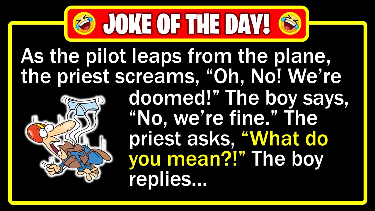 🤣 BEST JOKE OF THE DAY! - Three chutes, big egos, and one very smart ...