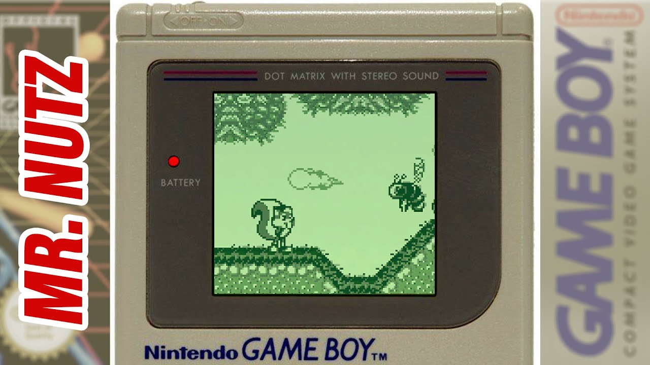 Mr. NUTZ (Game Boy) 1994 | Gameplay ShortPlay - YouTube