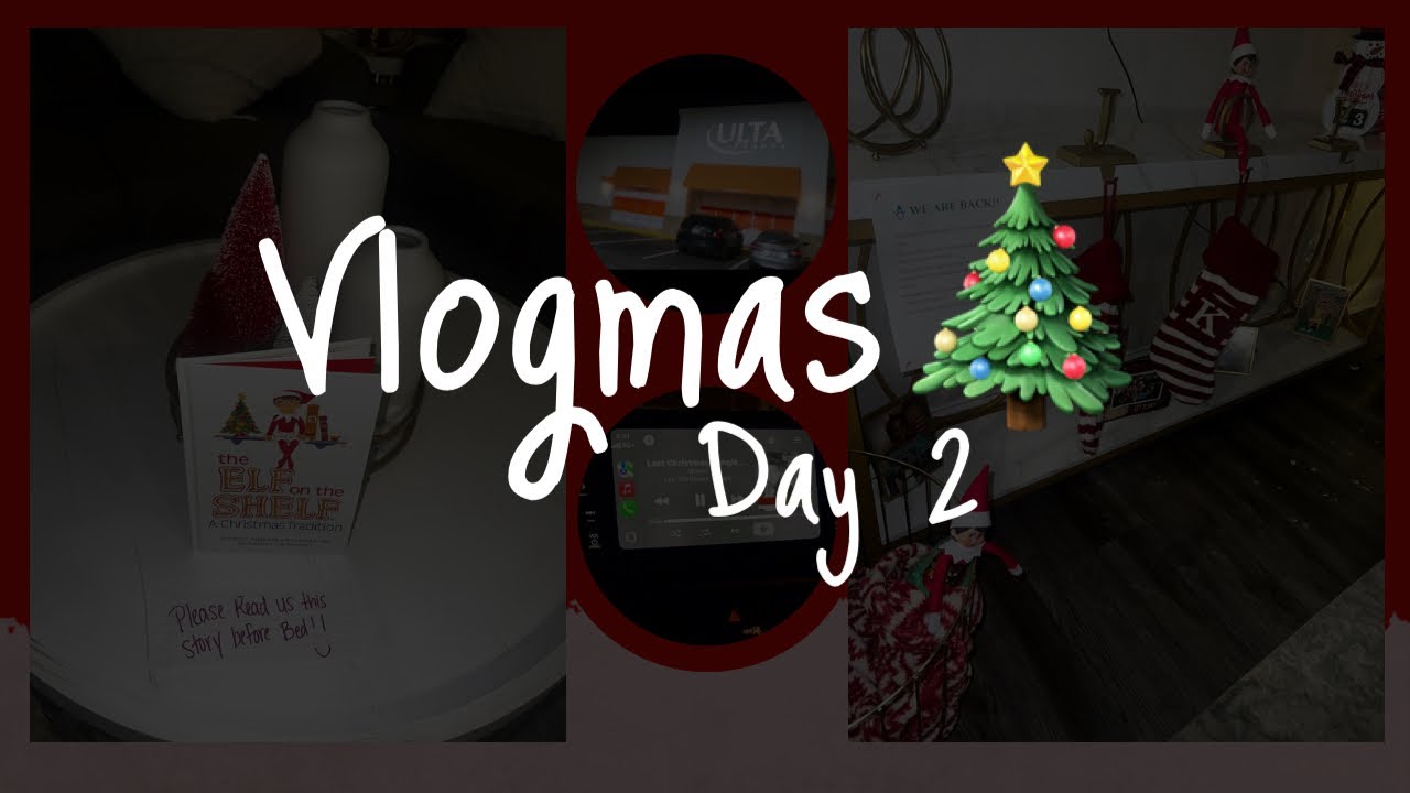 Vlogmas Day 2 - YouTube