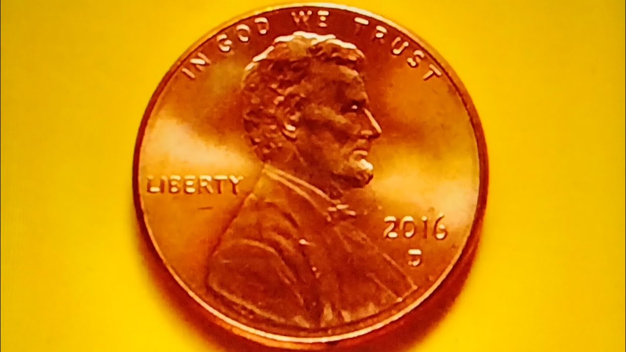 ShortVideo 2016-D Lincoln Shield Penny - YouTube