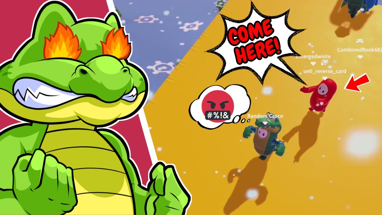 5 Minutes of Fall Guys RAGE and SKILL ISSUE! - YouTube