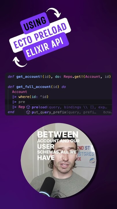 Using Ecto Preload For Elixir Rest Api Tutorial Youtube