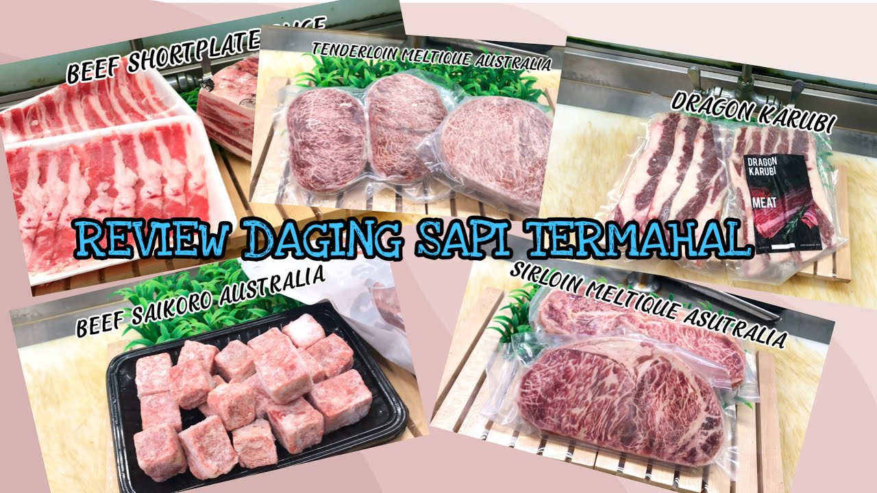 REVIEW DAGING SAPI IMPORT TERMAHAL || #dragonkarubi #tenderloinmeltique ...