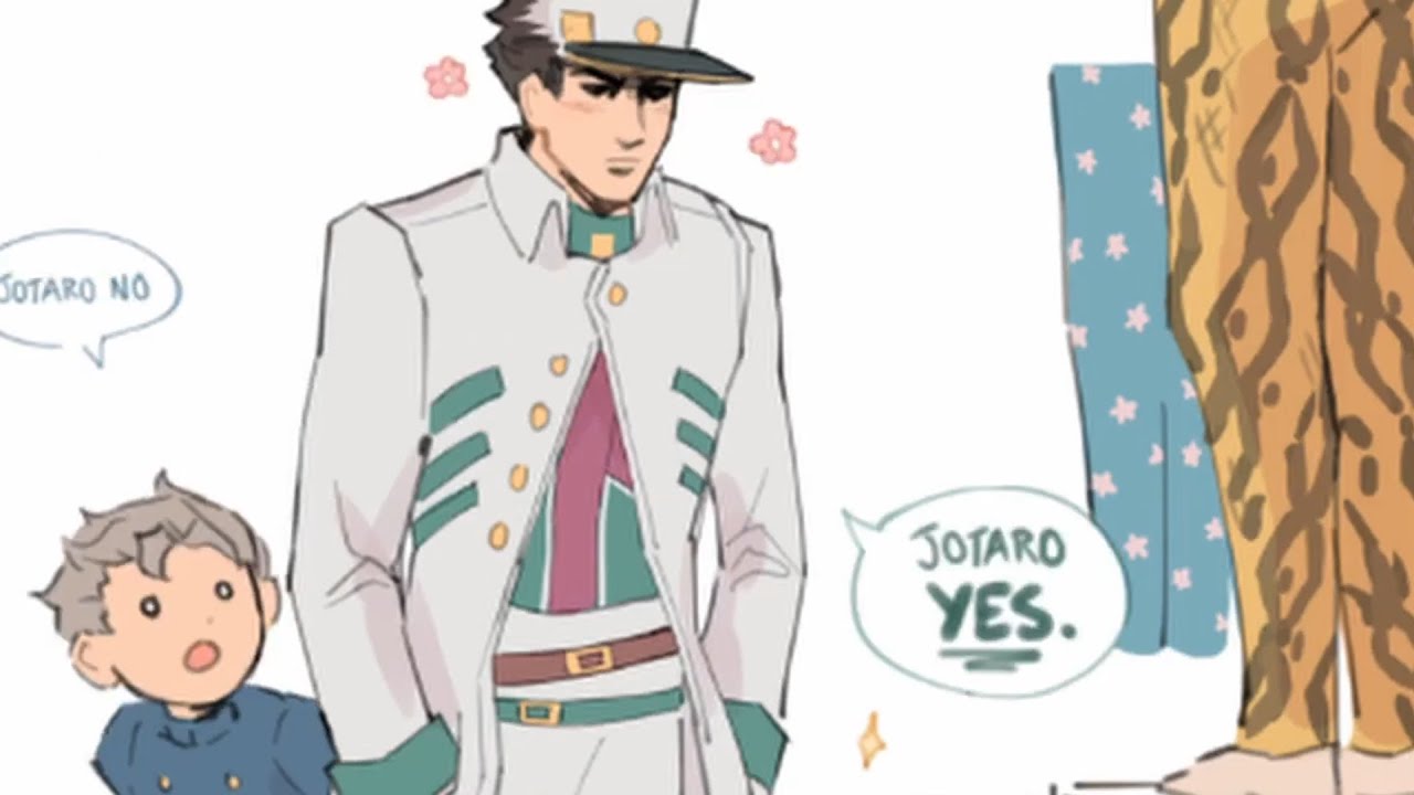 How Jotaro gets his clothes (JOJO comic dub) - YouTube