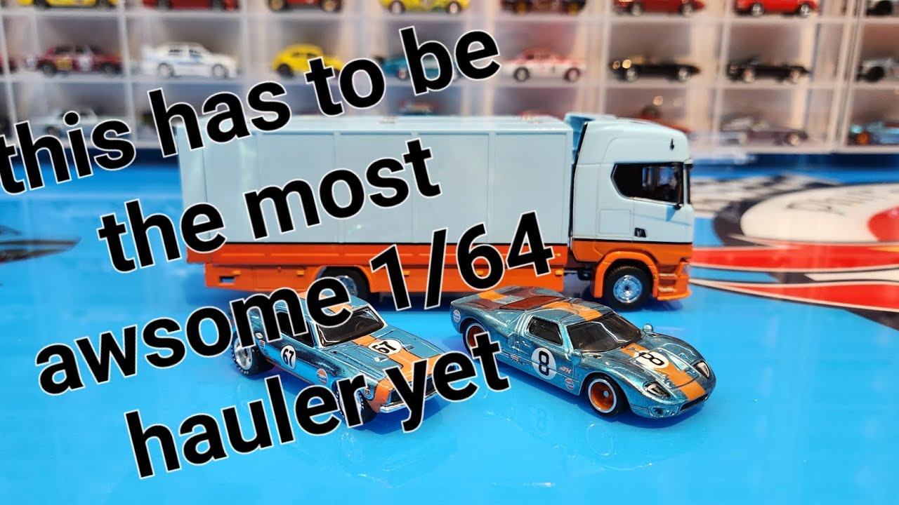One insane 1/64 diecast hauler - YouTube