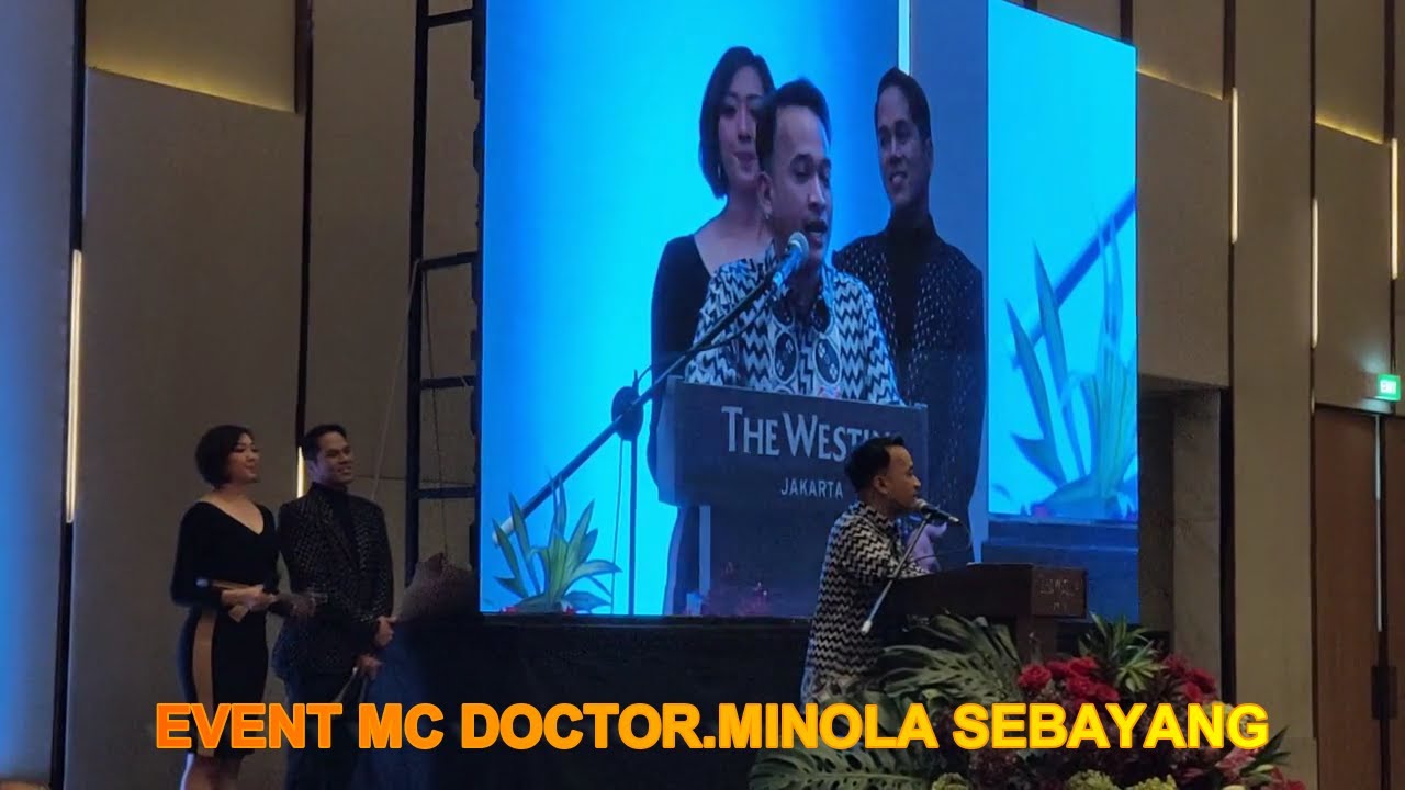 EVENT MC GELAR DOCTOR DR.MINOLA SEBAYANG S.H.MH - YouTube