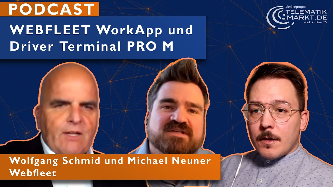 Vorgestellt: Webfleet WorkApp und Driver Terminal PRO M - YouTube