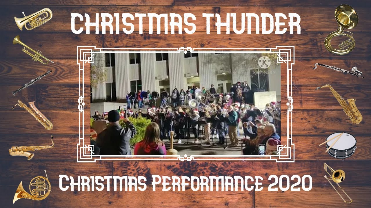 Christmas Thunder Christmas Performance 2020 - YouTube