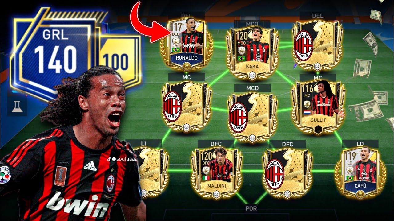 🤯 9 MIL MILLONES POR EL MEJOR AC MILAN DE LA HISTORIA EN FIFA MOBILE ...