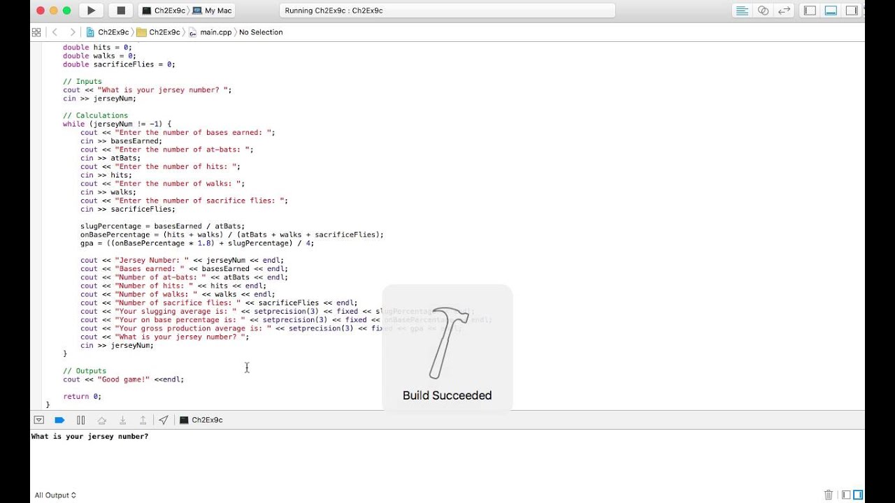 Programming Logic And Design 8th Edition Chapter 2 Exercise 9c Youtube