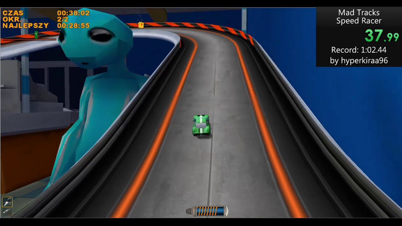 Mad Tracks speedrun - Speed Racer - YouTube