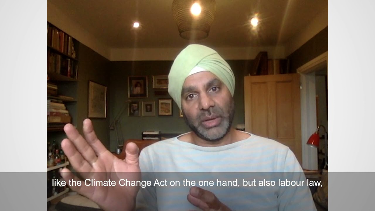 Can legal institutions affect climate change?, Navraj Singh Ghaleigh ...