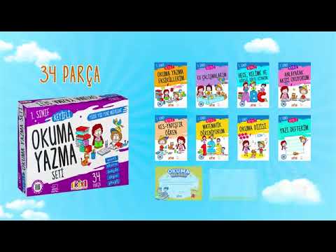 Key Kaliteli Eğitim Yayınları 1. Sınıf Keyifli Okuma Yazma Seti Kırtasiyekalesi'nde!