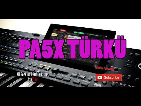 KORG Pa5x Türkü Pop - Violin - Synth - Guitar