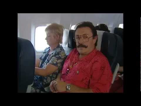 TwoCrazy Travelers on a Sabena Sobelair Flight