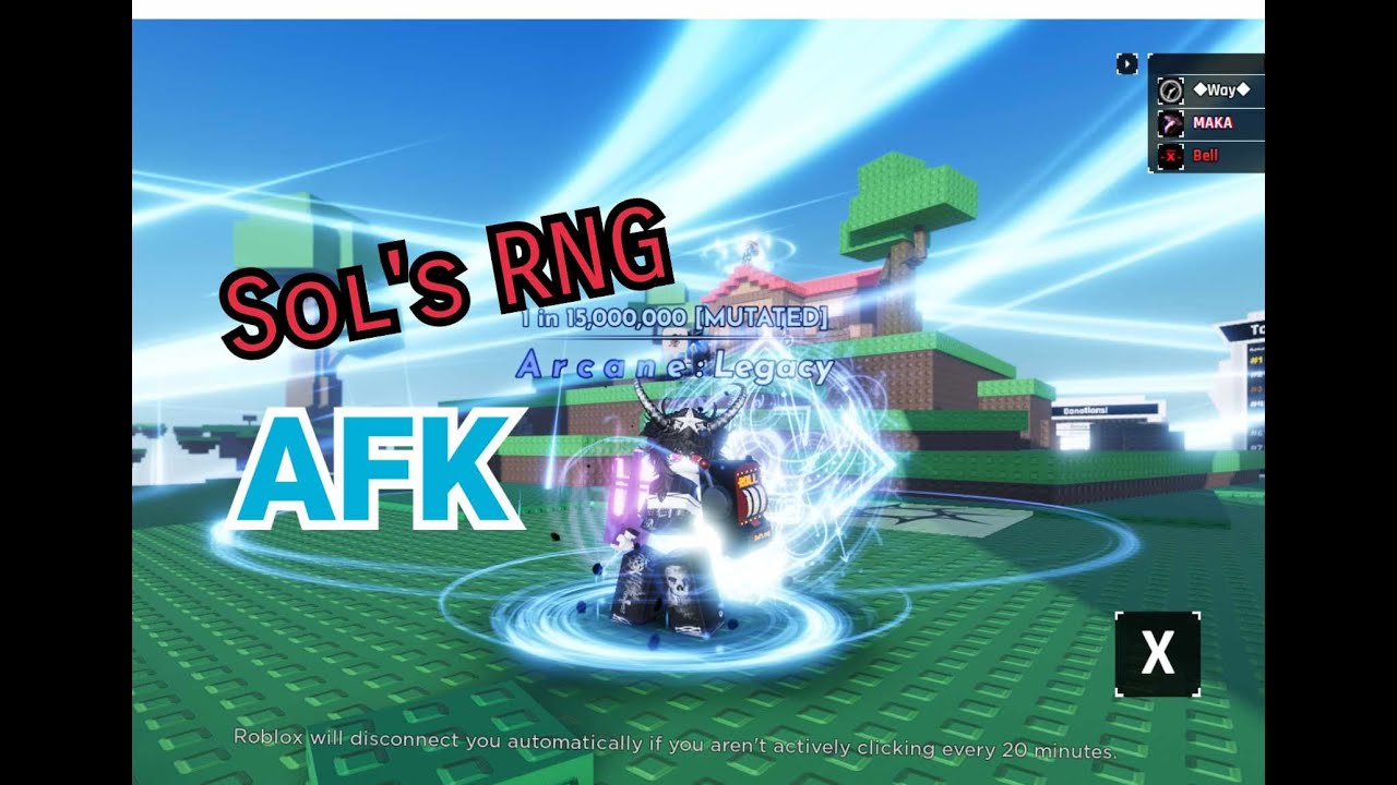 Sol"s RNG : AFK - YouTube