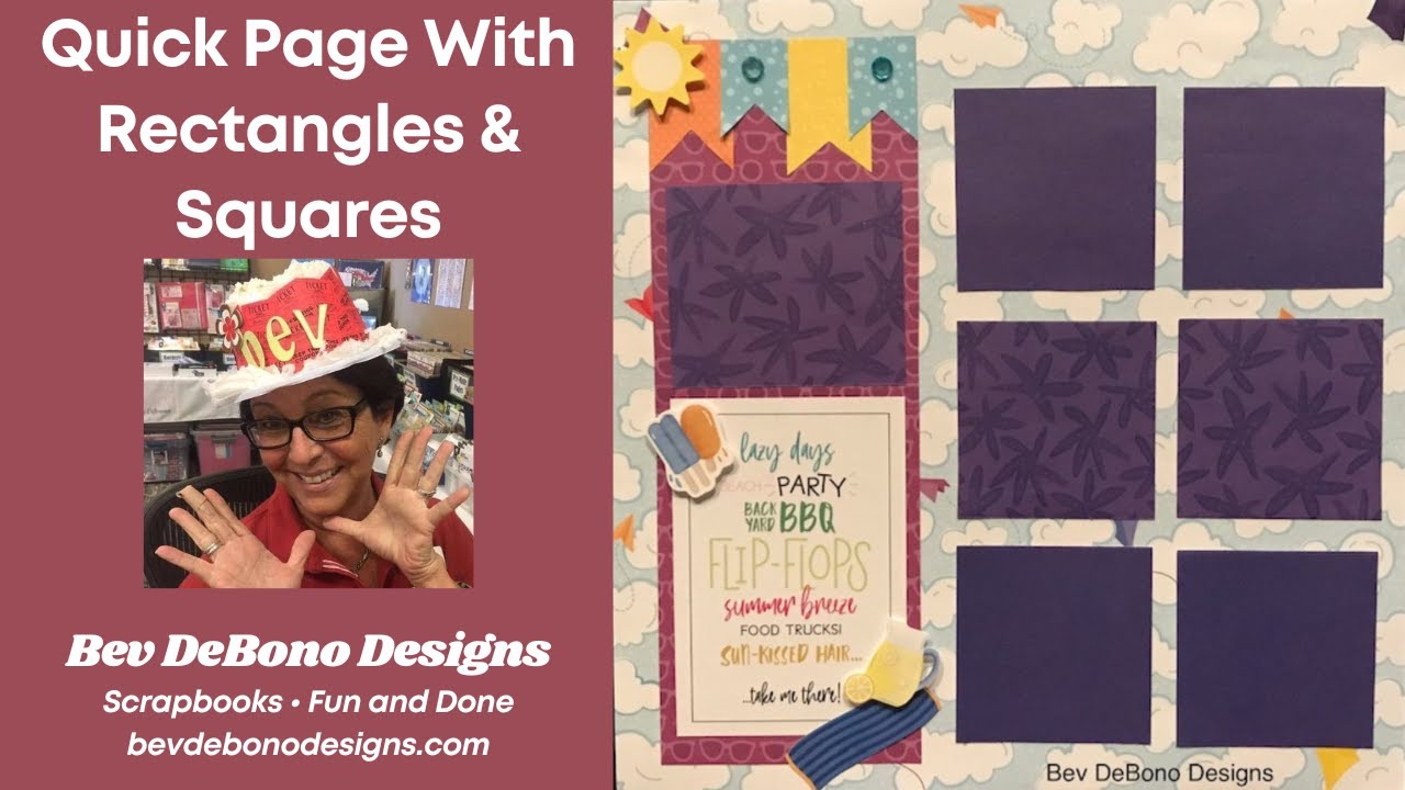 June 14th Technique Class: Creating a Fast Layout with one rectangle ...