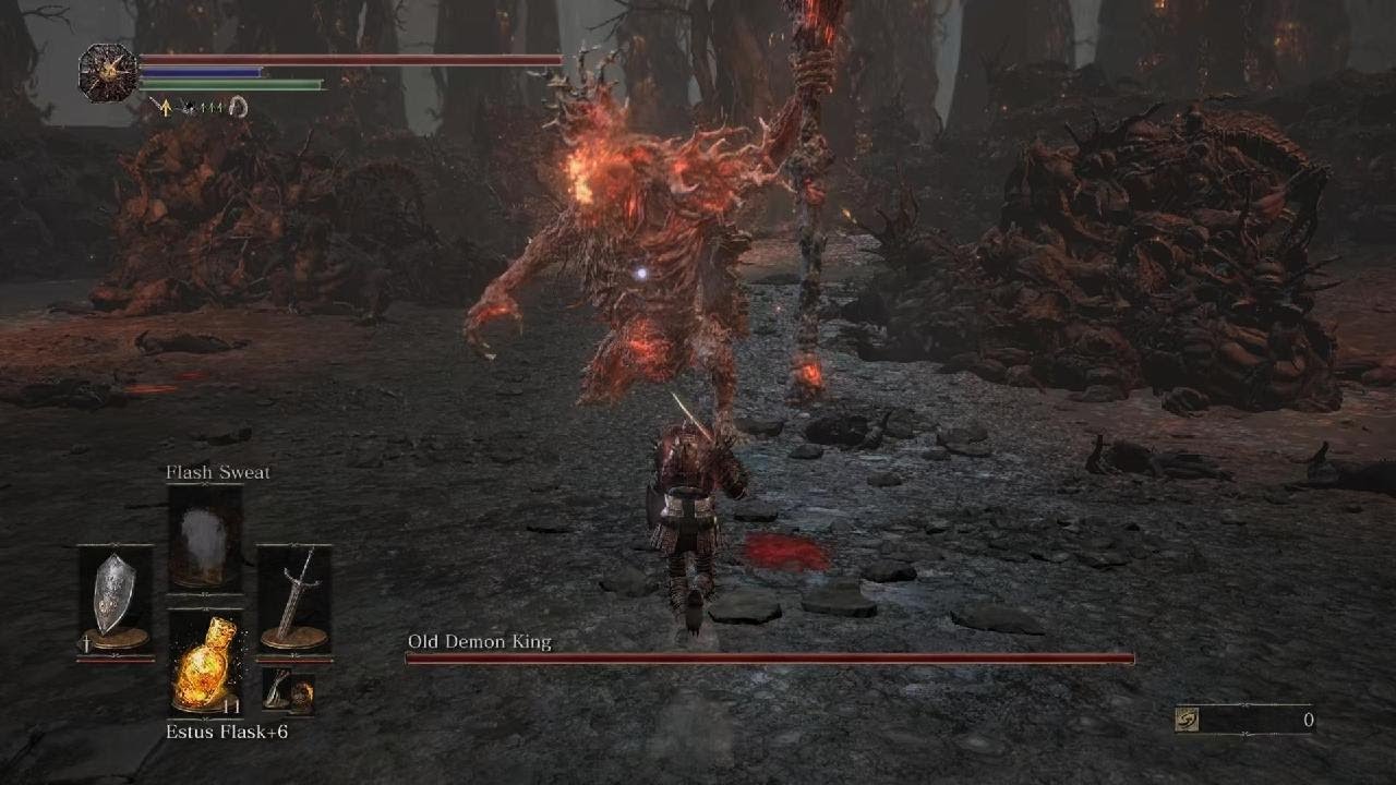 DARK SOULS III: The Fire Fades Edition - Old Demon King - YouTube