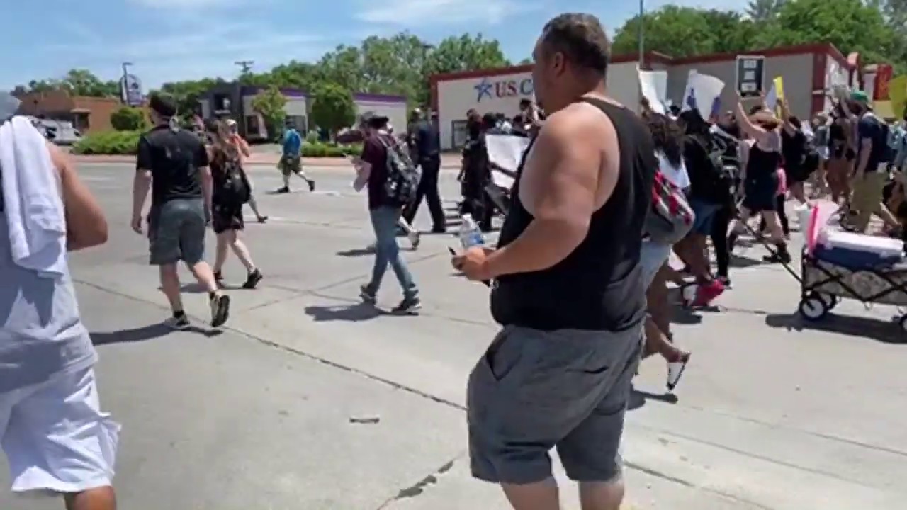 Omaha Nebraska Protest 72nd & Dodge to Memorial Park. 6/7/2020 # ...