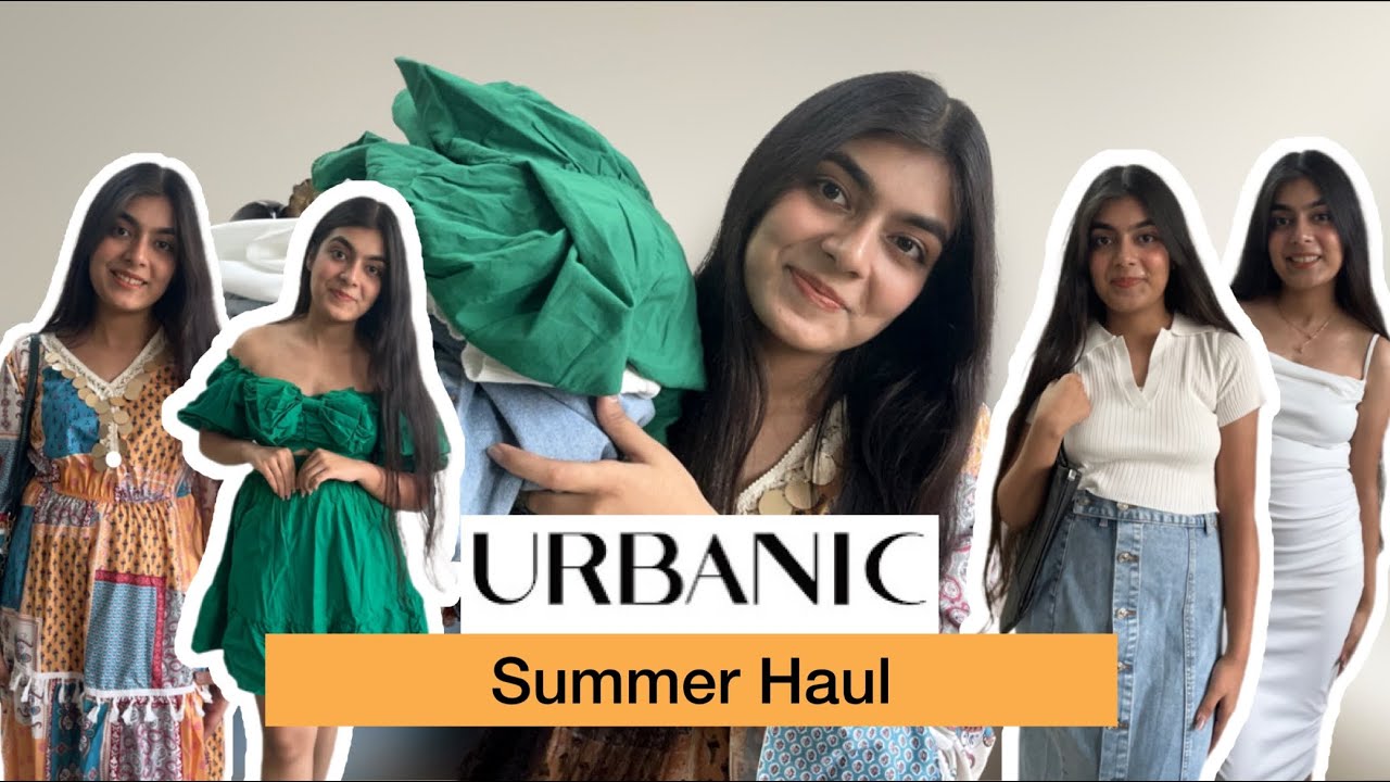 URBANIC *SUMMER* Try on Haul ☀️| Summer Clothing Guide | Starting from ...