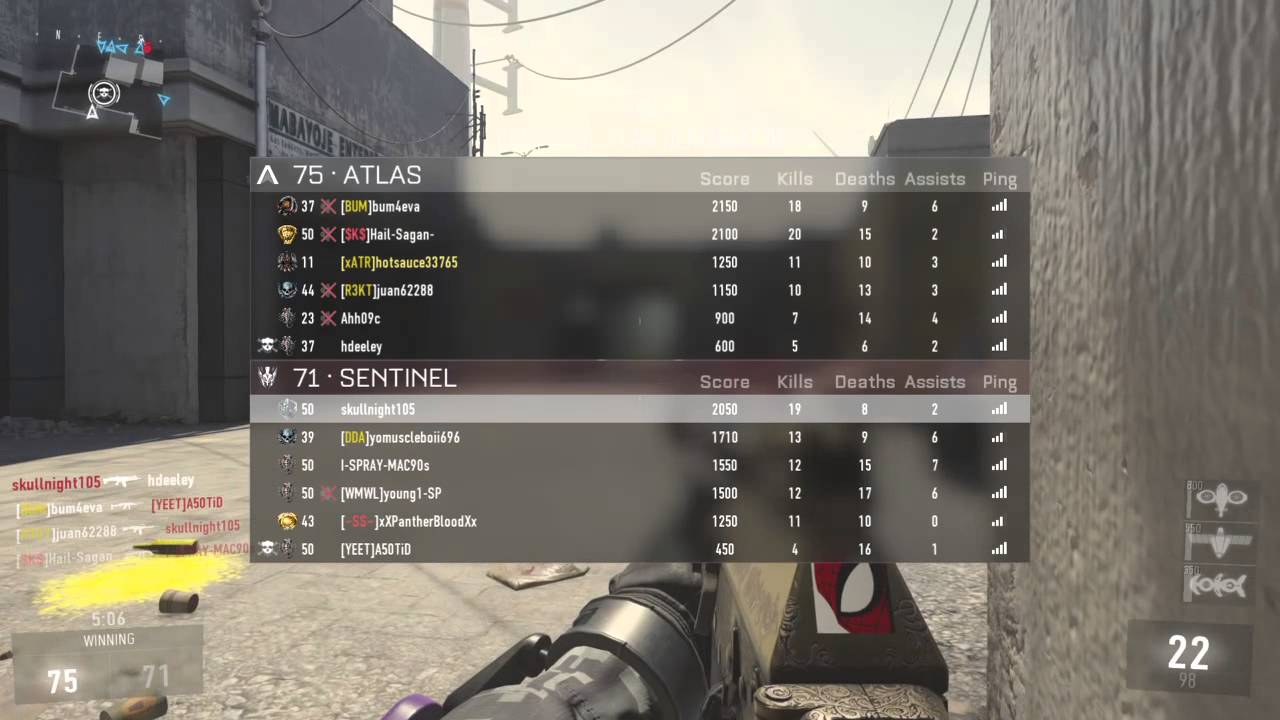 Call of Duty Advanced Warfare AK-12 RIP!!!!! - YouTube