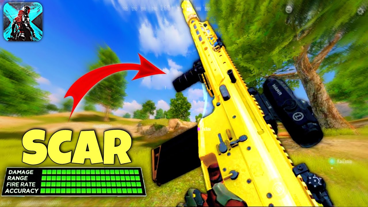 BLOOD STRIKE BEST AR ( SCAR ) LOADOUT GAMEPLAY - YouTube