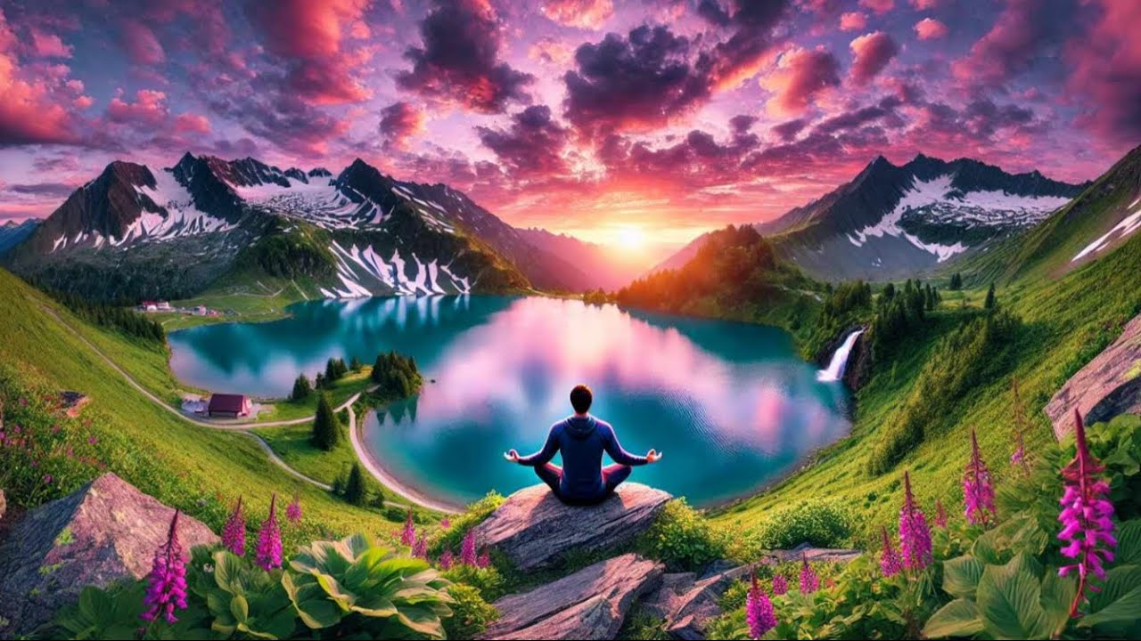 Relaxing Cinematic Drone Footage & Soothing Music | Peaceful Ambience ...