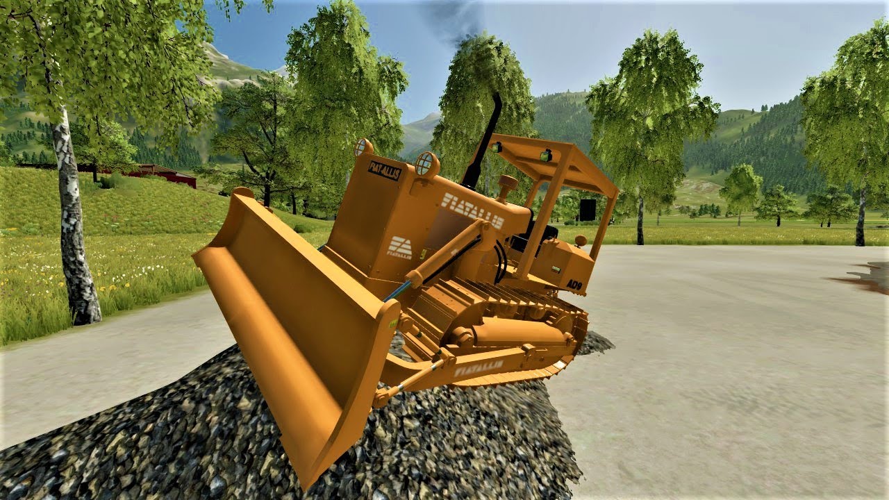 Testing the new Fiat-Allis Ad9 dozer | farming simulator 22 | new mods ...
