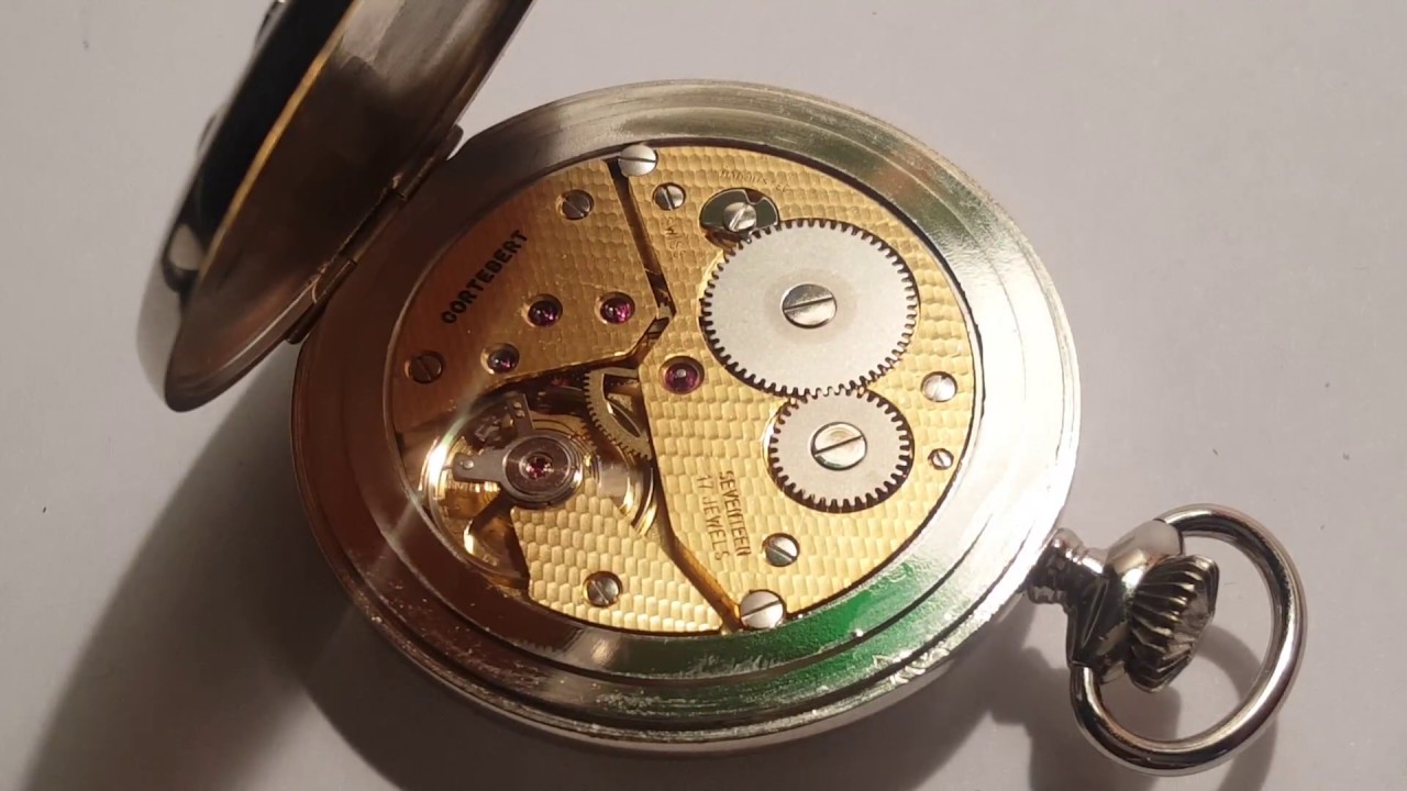 Cortebert Turkish Railway Pocket Watch TCDD - YouTube