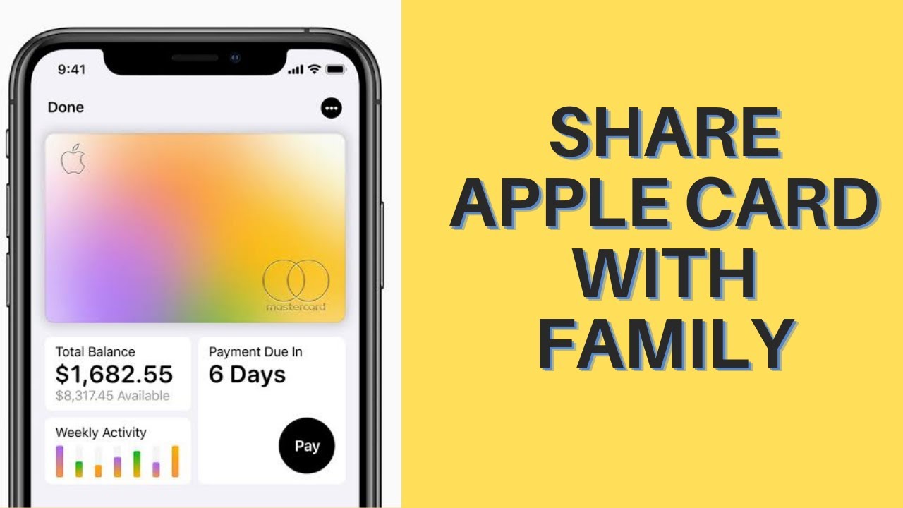 How to Share Your Apple Card With Family on iPhone (2022) - YouTube