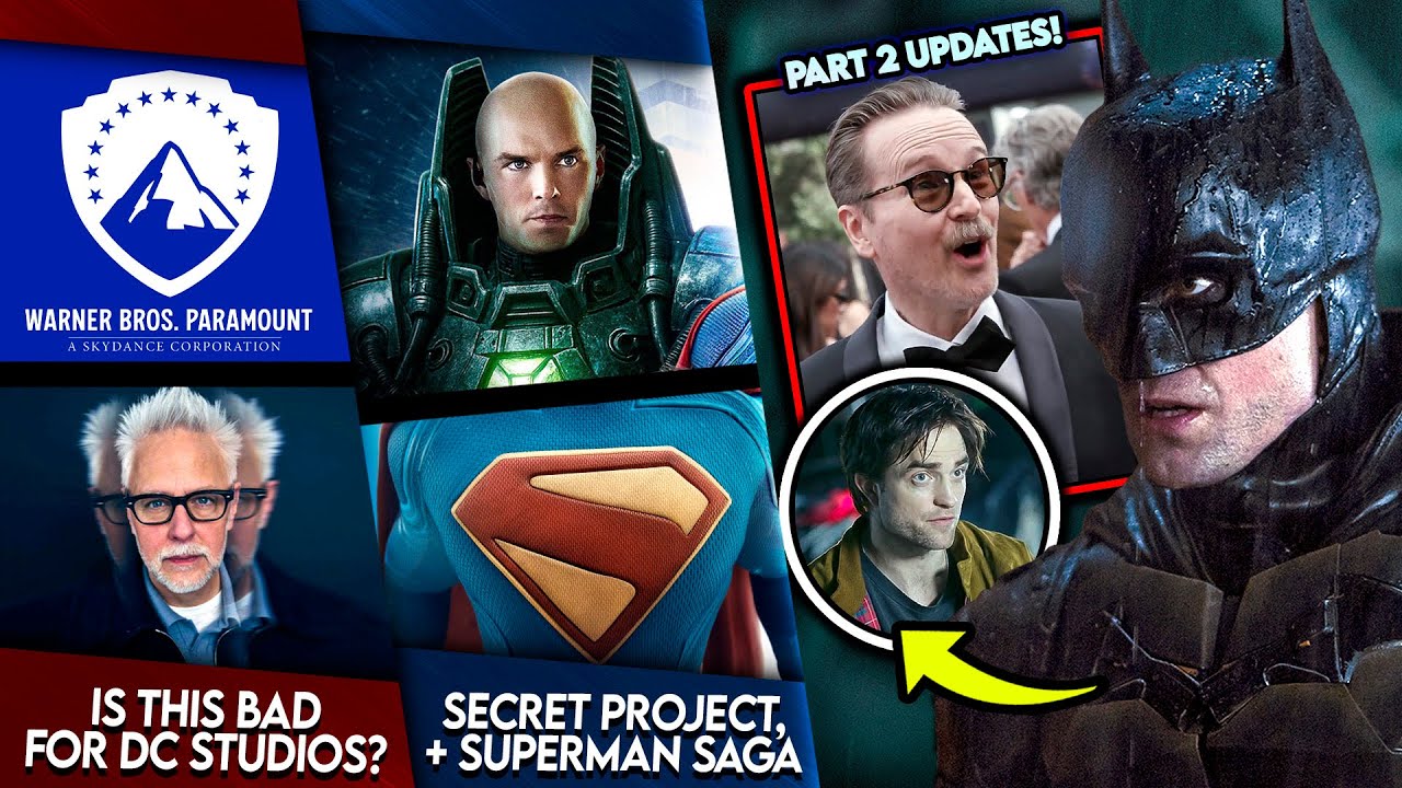 Matt Reeves Talks THE BATMAN 2, Gunn's Secret DCU Project + Paramount BUYING Warner Bros?! - YouTube