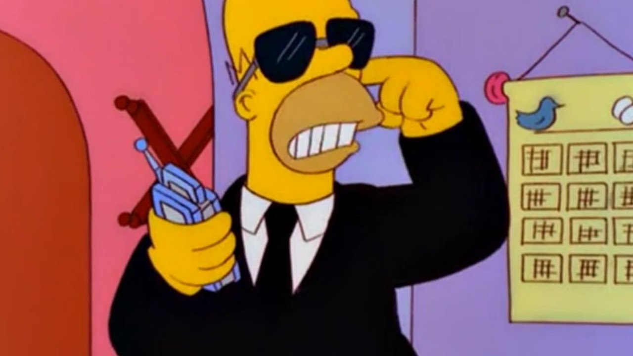 Die Simpsons Homer Als Bodyguard Youtube