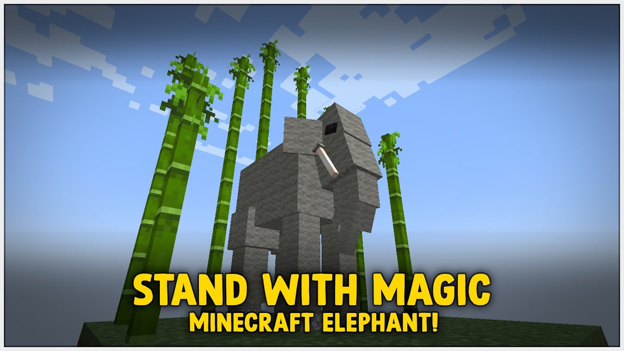 Minecraft Elephant - Minecraft Armorstand - YouTube