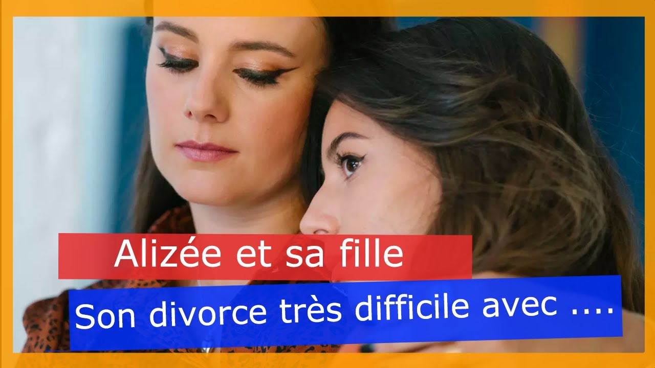Alizée divorcée du père de sa fille, elle brise le silence - YouTube
