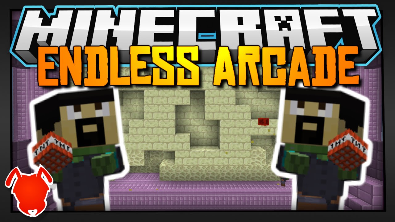 Minecraft: ENDLESS ARCADE MINI-GAME! (Chorus Chaos) - YouTube
