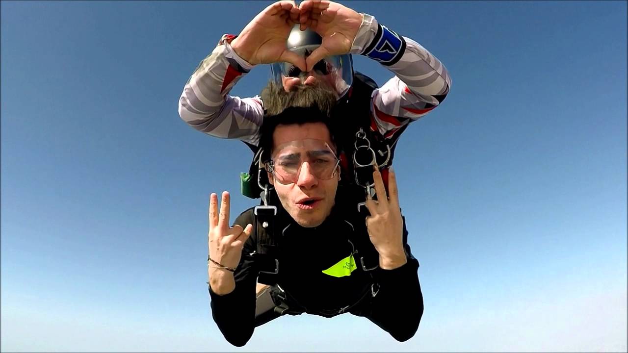 Skydive Dubai- UAE 2016 Jean Bou Antoun Hala husseini and Carmen Bou ...