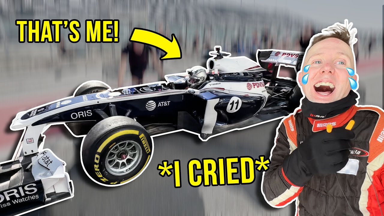 I drove a REAL FORMULA 1 car *from Go-kart to F1 in 2 weeks?!* - YouTube