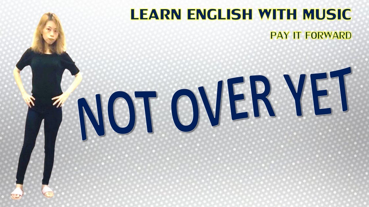 【Learn English with Music-樂學英文】KSI - Not Over Yet (Cover by Iris) - YouTube