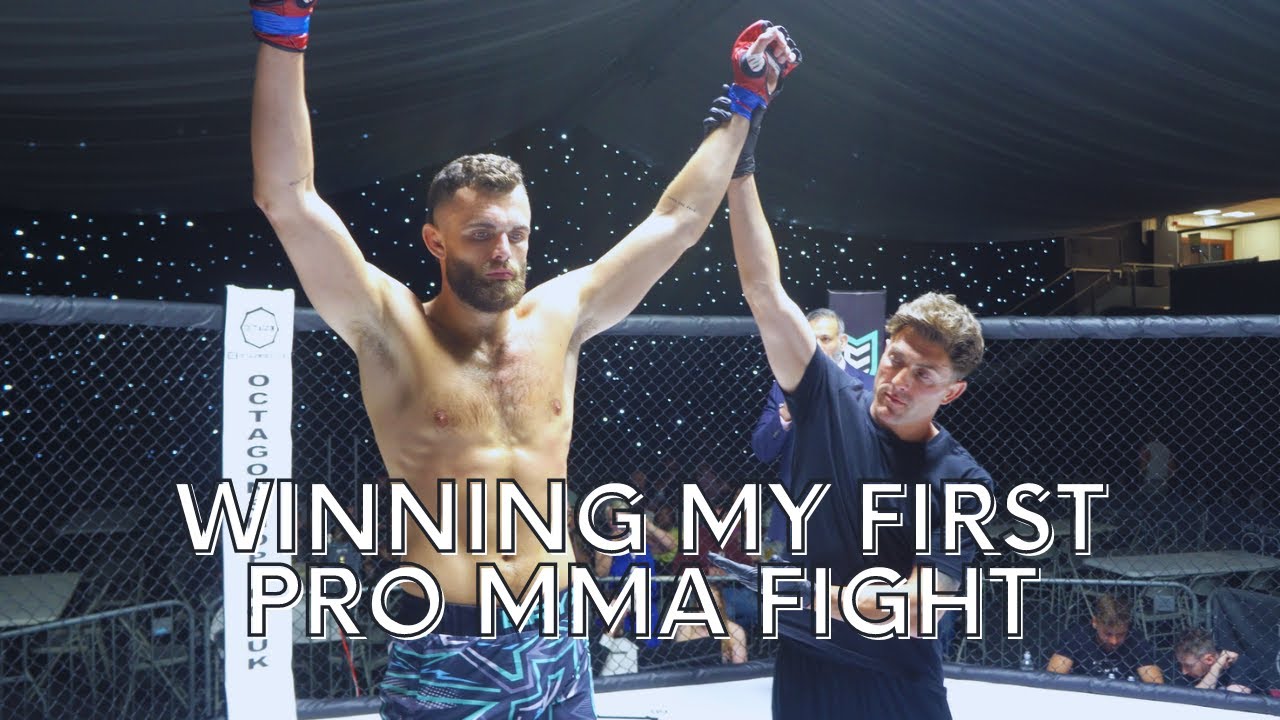 Winning My Pro MMA Debut | Behind The Scenes - YouTube