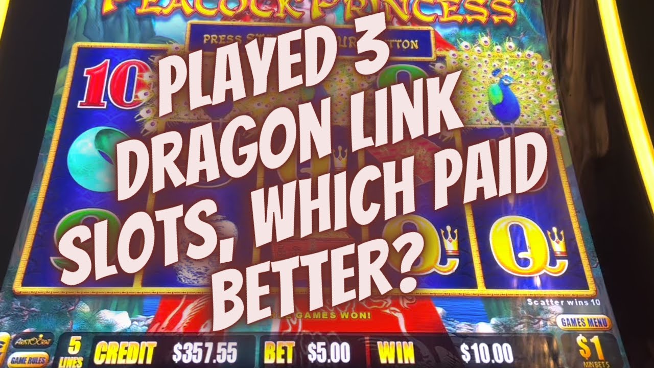 Played 3 Dragon Link slots, which paid better? - YouTube