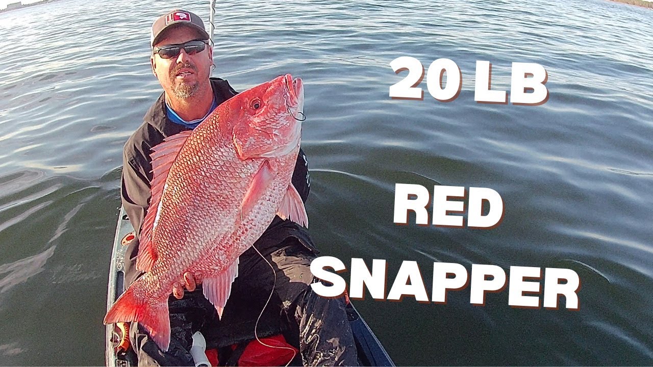 Epic Kayak Fishing Adventure: Catching 2 MASSIVE Red Snapper! - YouTube