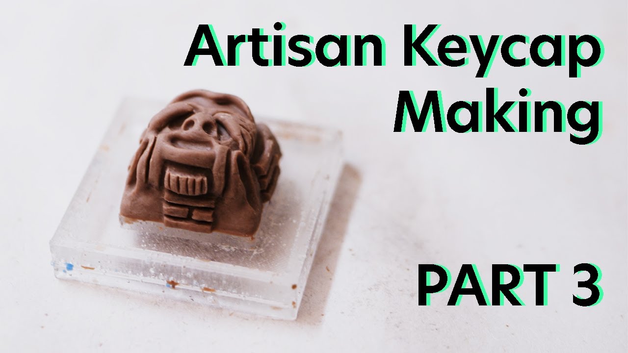 Artisan Keycap Making - Hahoetal Mask Part 3 - YouTube