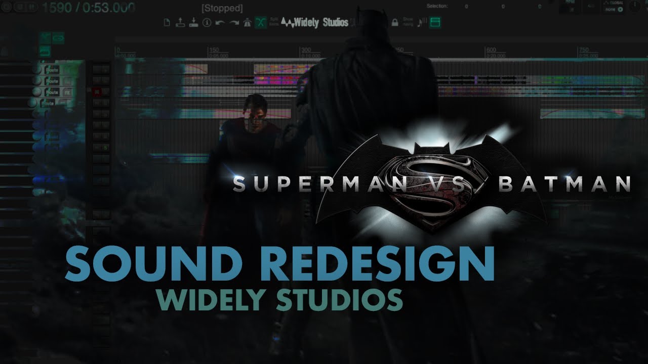 Batman V Superman Promo Cut | Sound Redesign | Widely Studios - YouTube